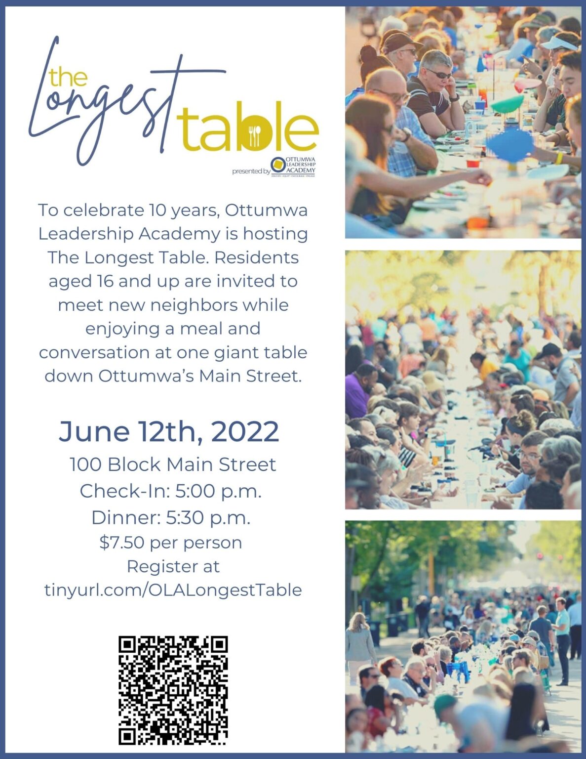 The Longest Table - Ottumwa Leadership Academy