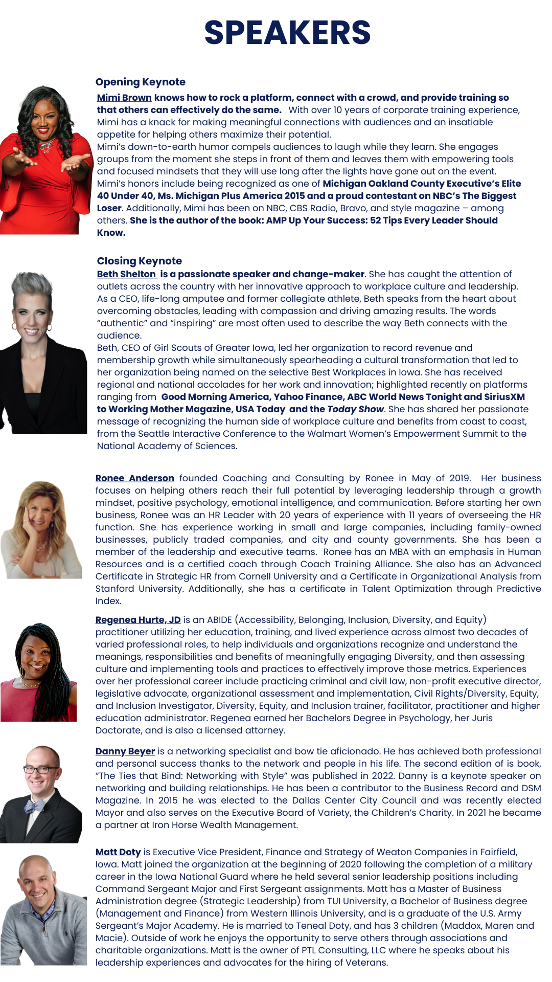 Leadership NOW Annual Regional Conference - Ottumwa Leadership Academy